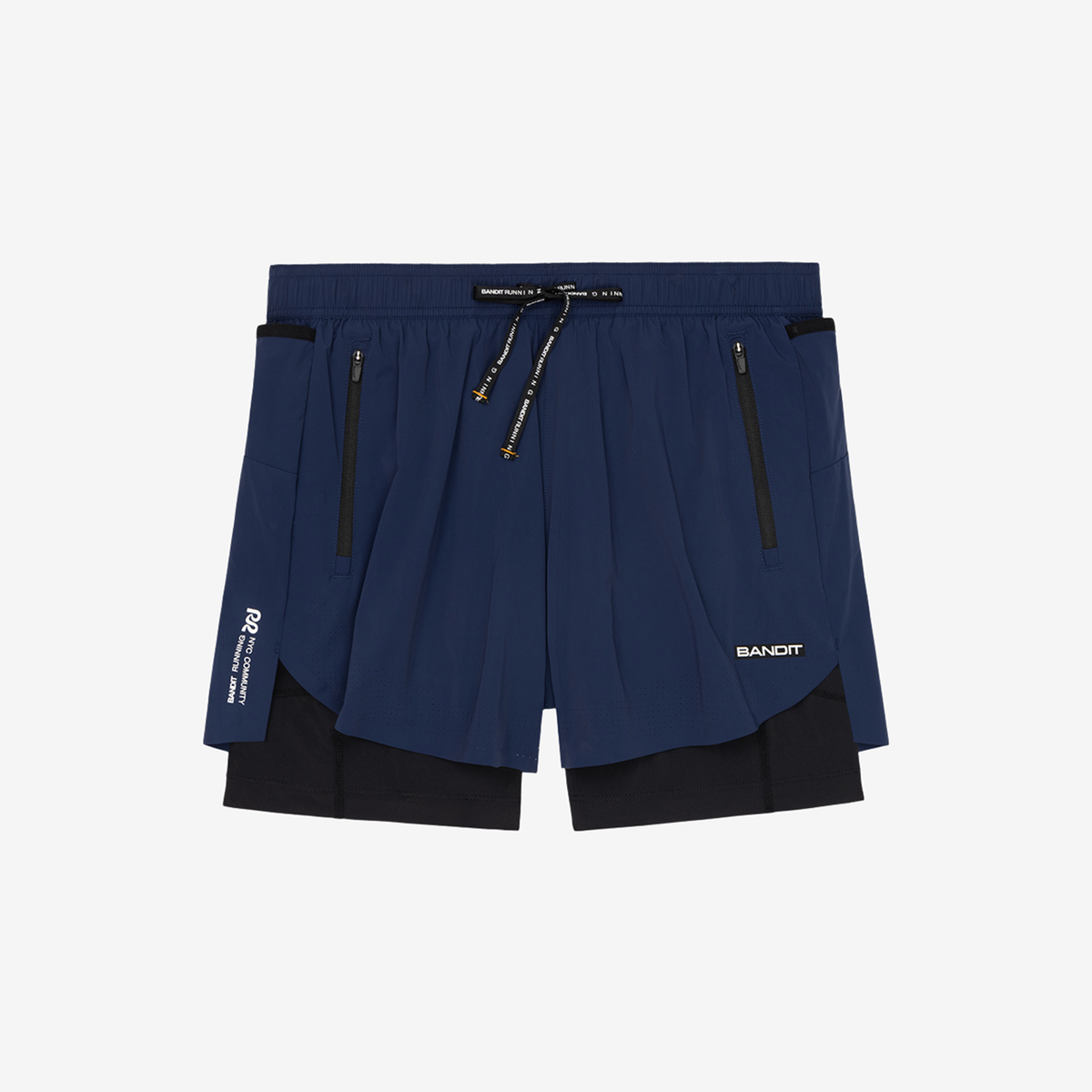 Bandit Men’s Engineered Vento™ Duo Distance Short – NY Navy | Out & Back
